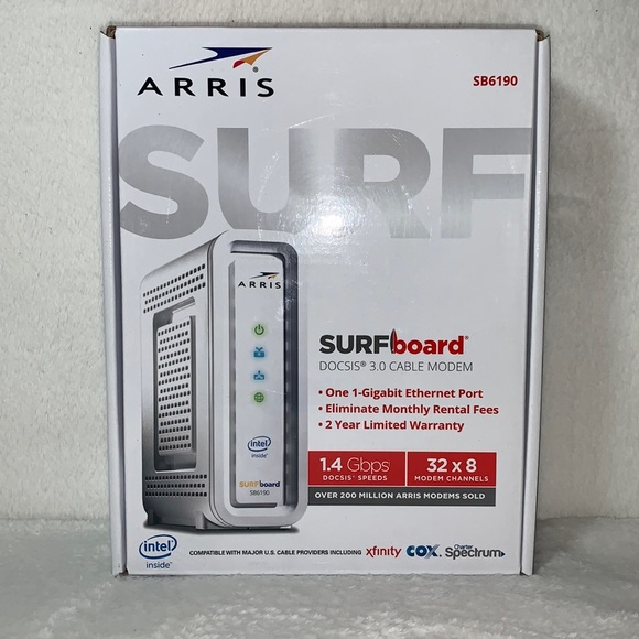 Networking | Arris Surfboard Sb619 32x8 Docsis 30 Cable Modem New | Poshmark